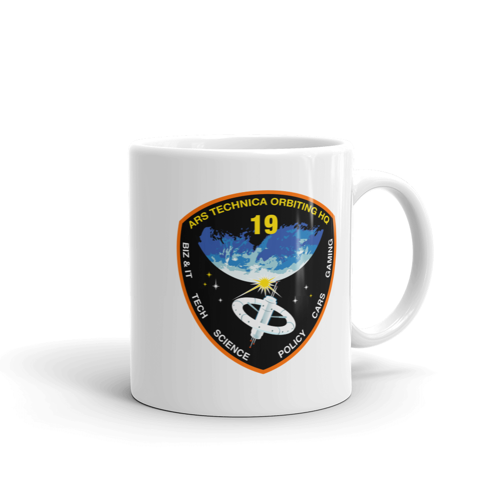 Ars Orbiting HQ Mug Ars Technica Store