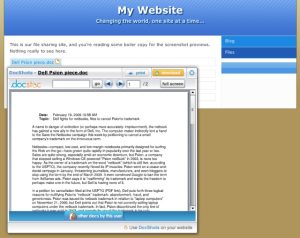Docstoc enables easy document previews across your site - Ars Technica