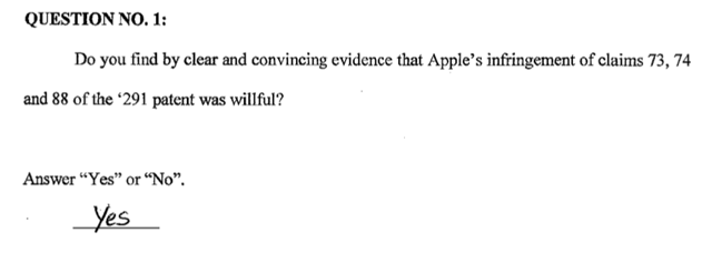 Apple found guilty of willful patent infringement - Ars Technica Apple found guilty of willful patent infringement - Ars Technica