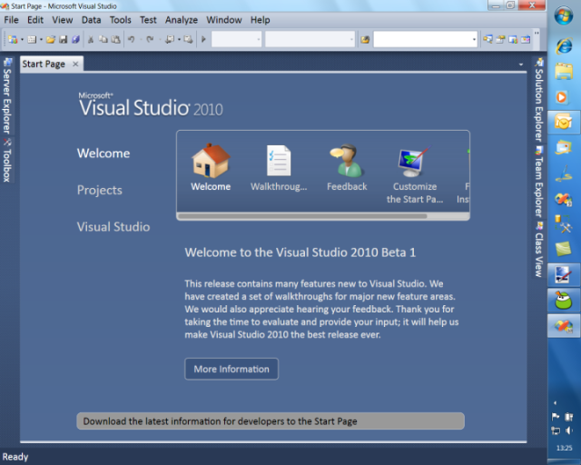 Beta 1 of Visual Studio 2010 and .NET Framework 4.0 on MSDN - Ars Technica