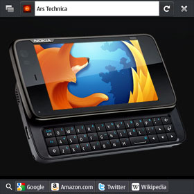 Hands-on: Mozilla’s pocket-sized Firefox mobile for Maemo | Ars Technica