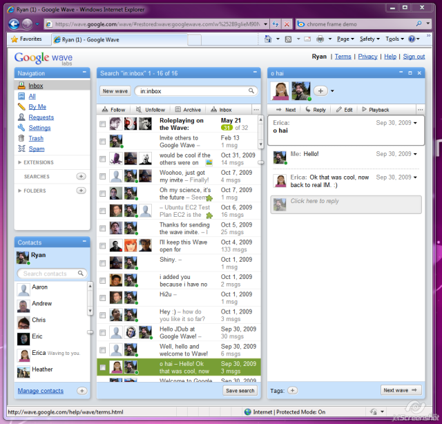 Chrome Frame beta boosts security, browser integration - Ars Technica