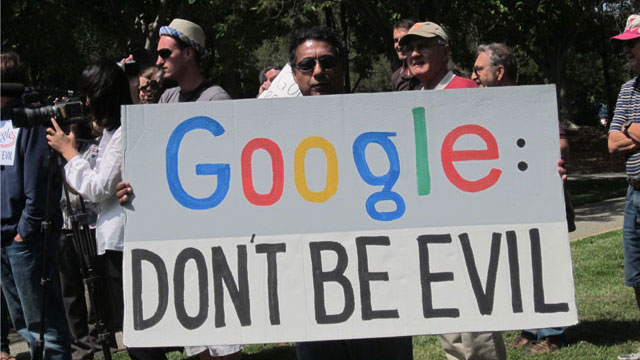 Net neutrality protesters lay siege to Google (for an hour) - Ars Technica
