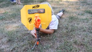 60 darts, 4 clips, 6 D-batteries, full-auto: the Nerf Stampede is here ...
