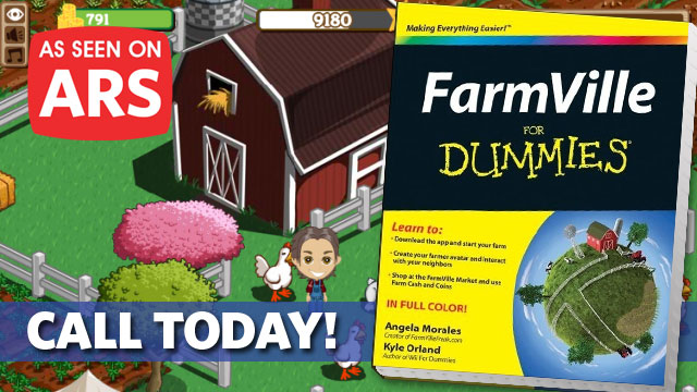 Farmville for Dummies? Coming soon to a bookstore near you - Ars Technica