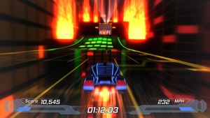 Nitronic Rush: free, student-made, Tron-inspired arcade racer for the ...