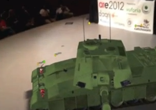 Augmented reality tank can blast holes in real surfaces | Ars Technica