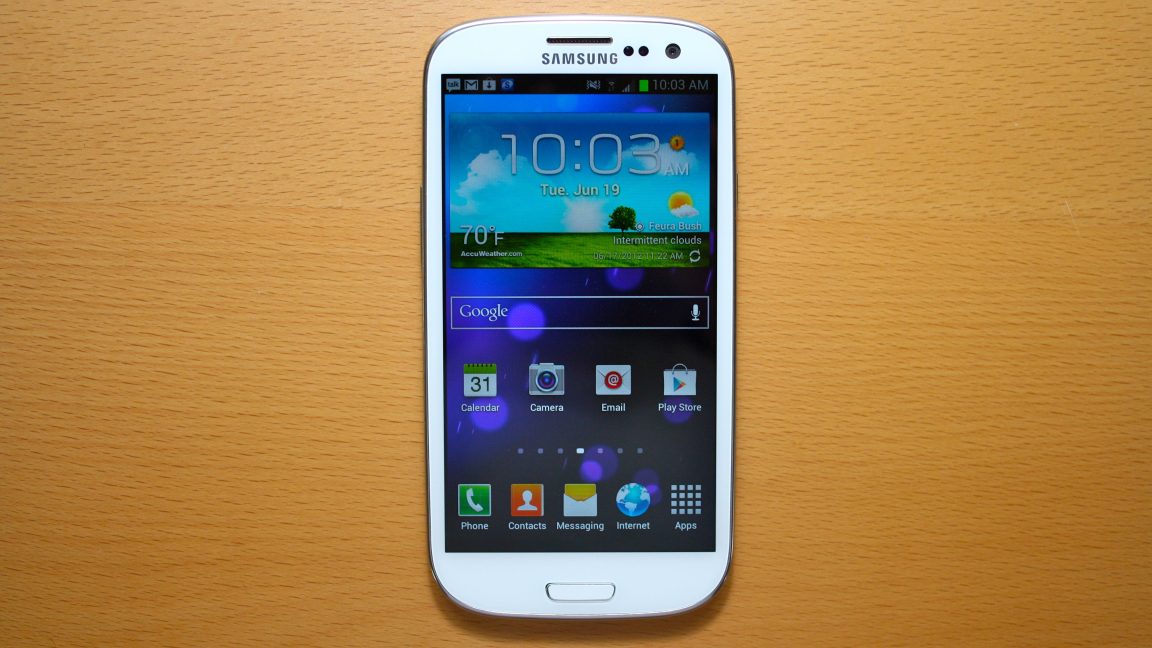 You are now watching the throne: Samsung Galaxy S III review - Ars Technica