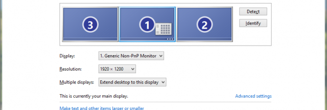 Multiple monitors on Windows 8 Release Preview: better, but still rough ...