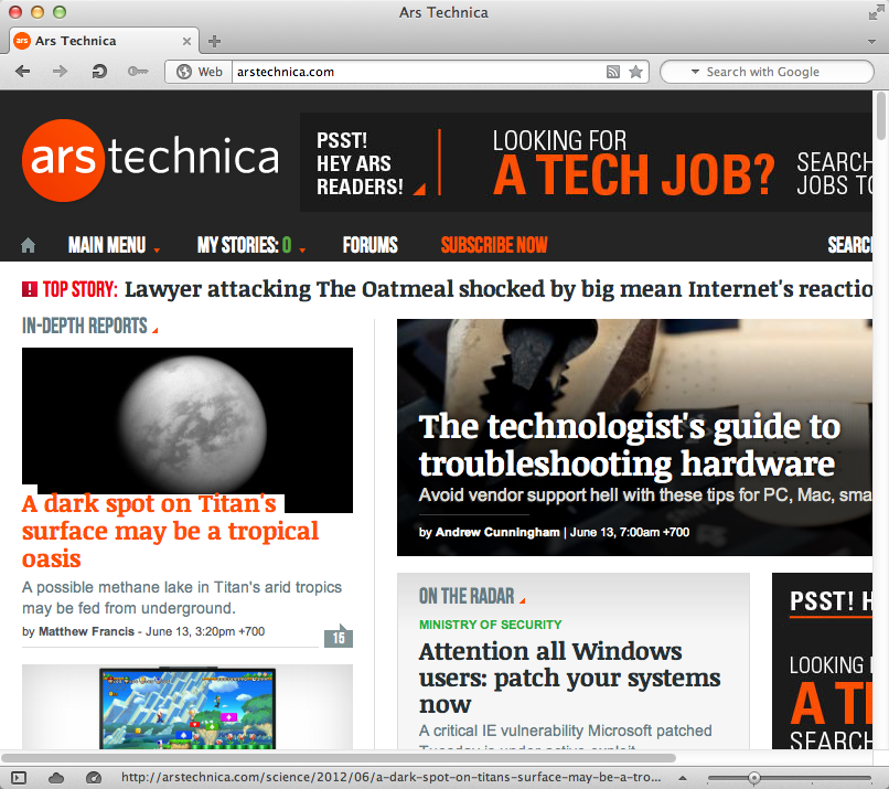 Opera 12 arrives with webcam APIs and experimental WebGL support - Ars Technica