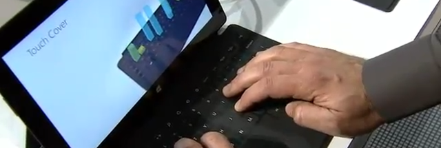 How Microsoft’s tablet Touch Cover could change game controls | Ars ...