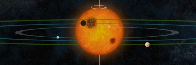 Three-planet system’s regular orbits hint at orbital chaos elsewhere ...