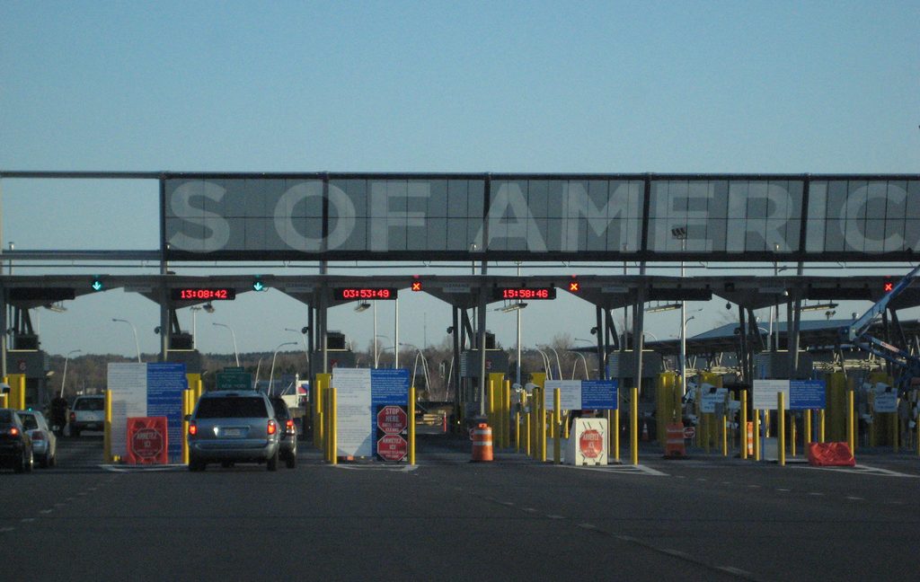 License plates scanned at border, data shared with car insurance group ...