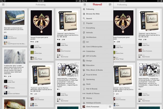 Hands-on: major Pinterest app update for iPhone, iPad, Android - Ars ...