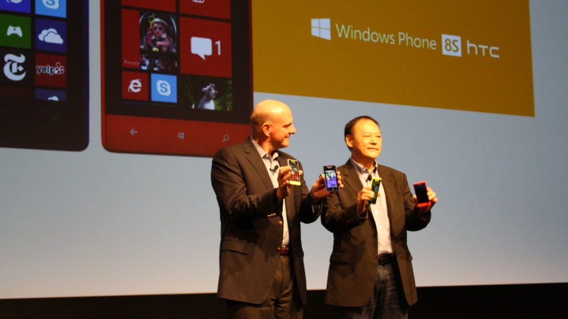 HTC, Microsoft announce two Windows Phone 8 devices - Ars Technica