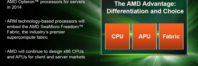 AMD announces ARM-based Opteron CPUs due to launch in 2014 | Ars Technica
