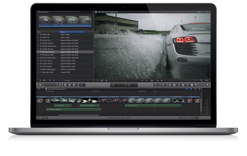Final Cut Pro X update adds multichannel audio, RED camera support ...