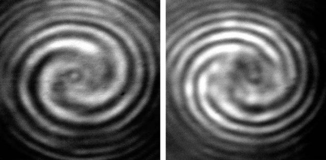 Fabbing a chip that could encode data in a twisted vortex of light ...