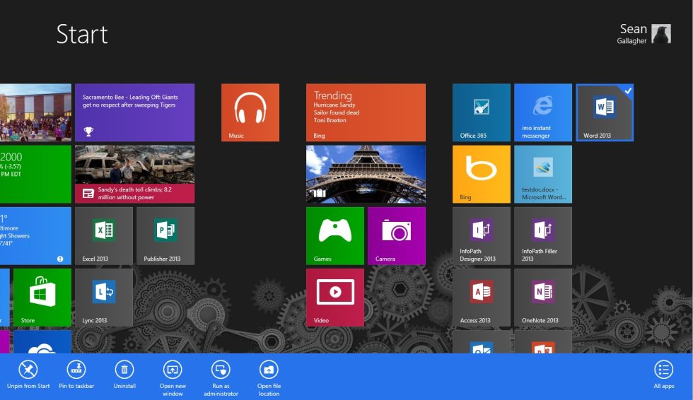 Windows 8 basics: Tips, tricks, and cures - Ars Technica