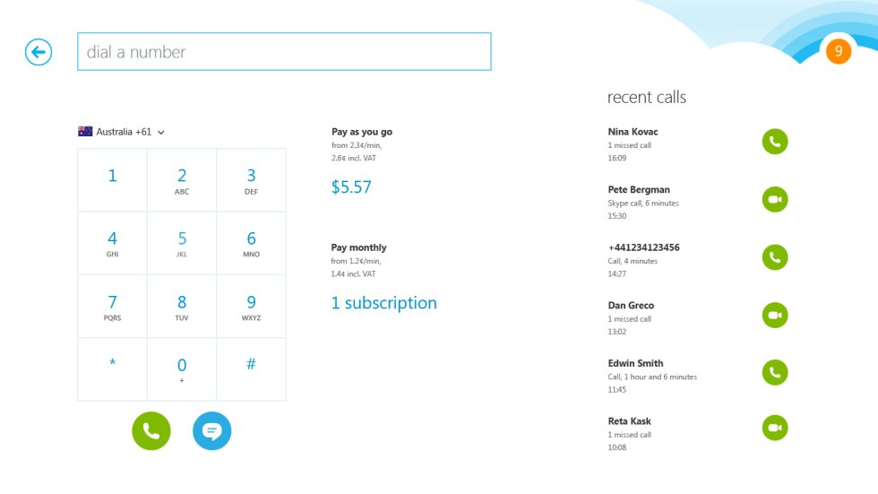 Skype will hit Windows 8 Friday, turn your PC or tablet into a phone ...