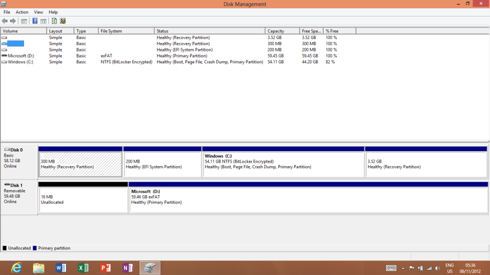 Surface disk space: a bit better, and a bit worse, than Microsoft says ...