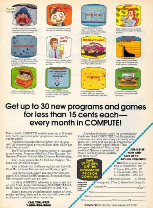 First encounter: COMPUTE! magazine and its glorious, tedious type-in ...