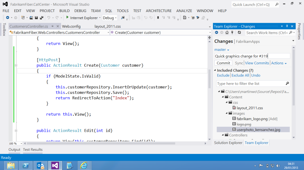 Microsoft embraces git with new TFS support, Visual Studio integration - Ars Technica