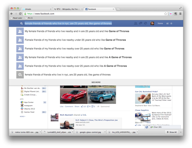 Facebook’s graph search and its useful discomfort - Ars Technica