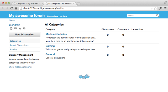 Web Served, part 6: Form the forum - Ars Technica