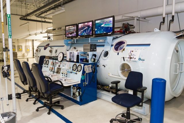 Swimming with spacemen: training for spacewalks at NASA’s giant pool ...