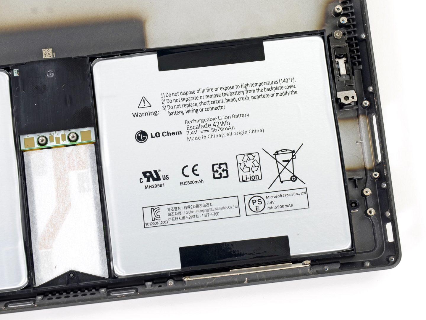 iFixit teardown shows Surface Pro is a tough nut to crack - Ars Technica