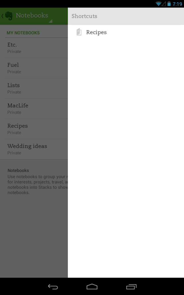 Evernote’s Android app features an updated interface, new camera ...