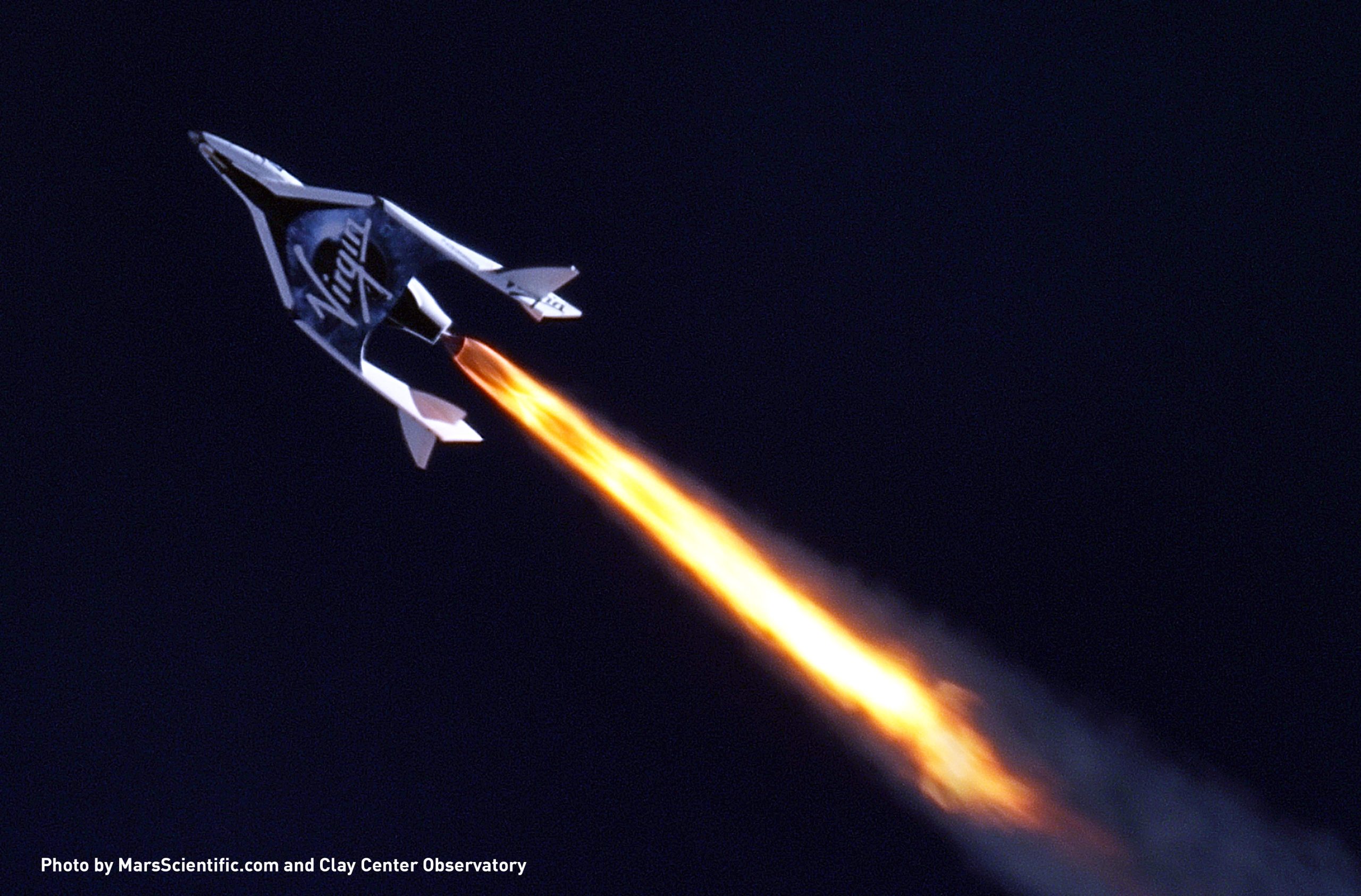 Passenger spaceship completes its first rocket-powered flight - Ars Technica