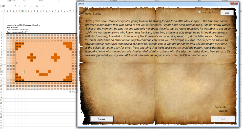 How an accountant created an entire RPG inside an Excel spreadsheet ...