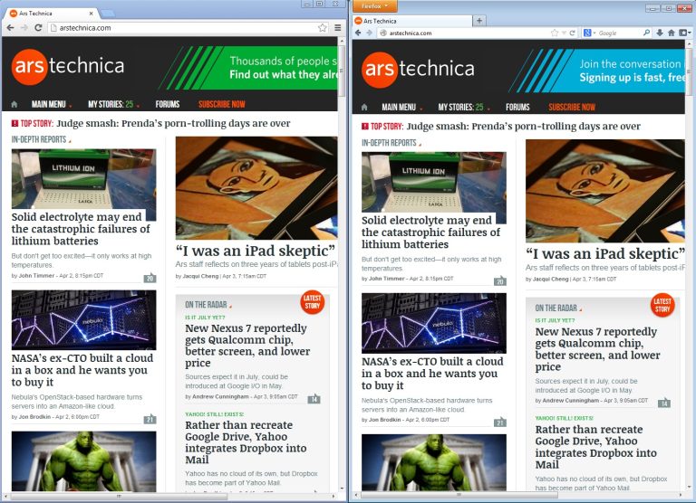 Firefox turns 20—version 20, that is - Ars Technica