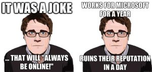 Adam “Always Online” Orth no longer employed at Microsoft - Ars Technica