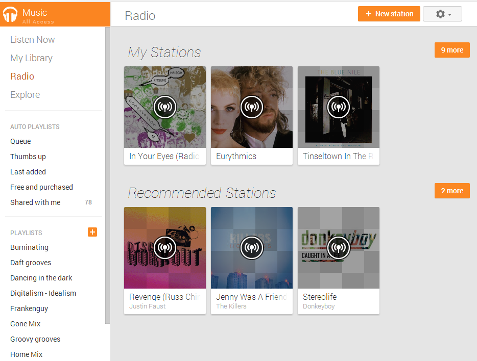 Google Play Music All Access: plenty of syllables, nearly as many ...