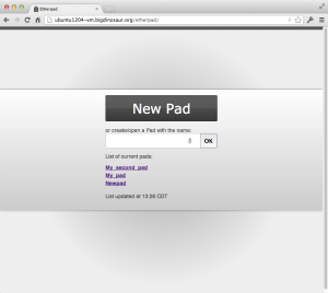 Web Served 8: Node.js, Redis, and real-time writing with Etherpad - Ars Technica