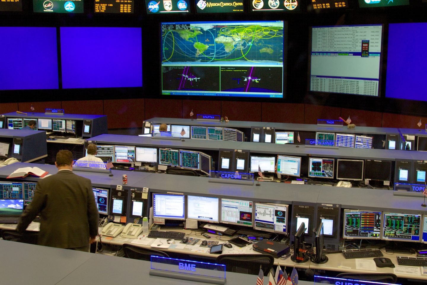 Gallery: The International Space Station flight control room - Ars Technica