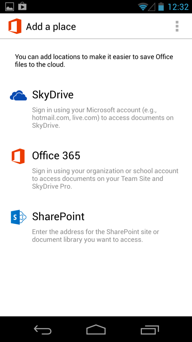 Hands-on with Microsoft’s Office Mobile for Android - Ars Technica