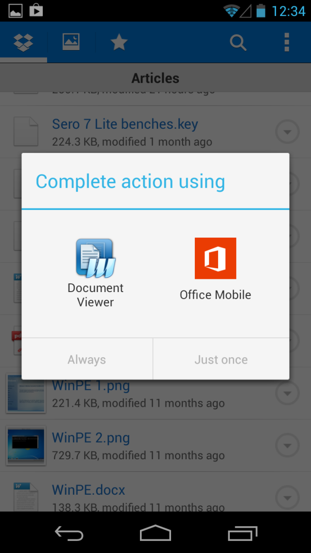 Hands-on with Microsoft’s Office Mobile for Android - Ars Technica