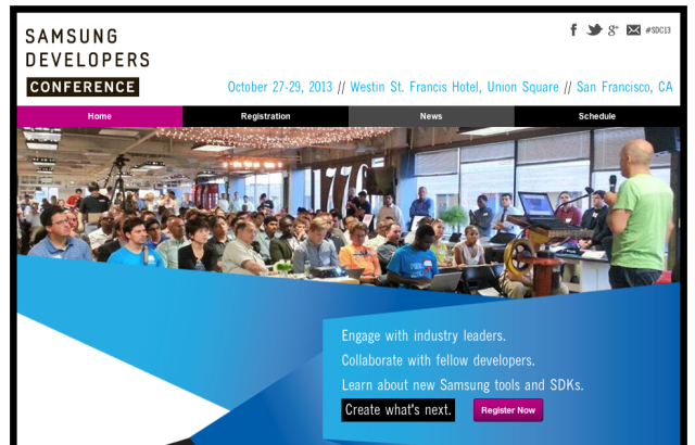Registration for Samsung’s own devcon is now open - Ars Technica