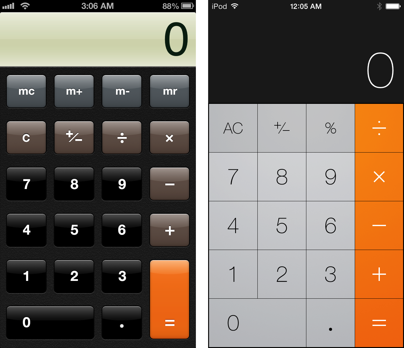 Death to textures: iOS 6 and iOS 7 compared in pictures - Ars Technica