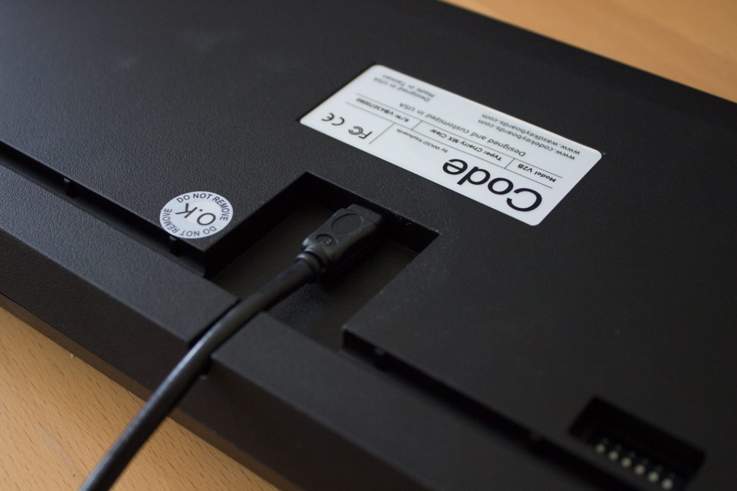 Typing stealth: a review of the CODE Keyboard - Ars Technica