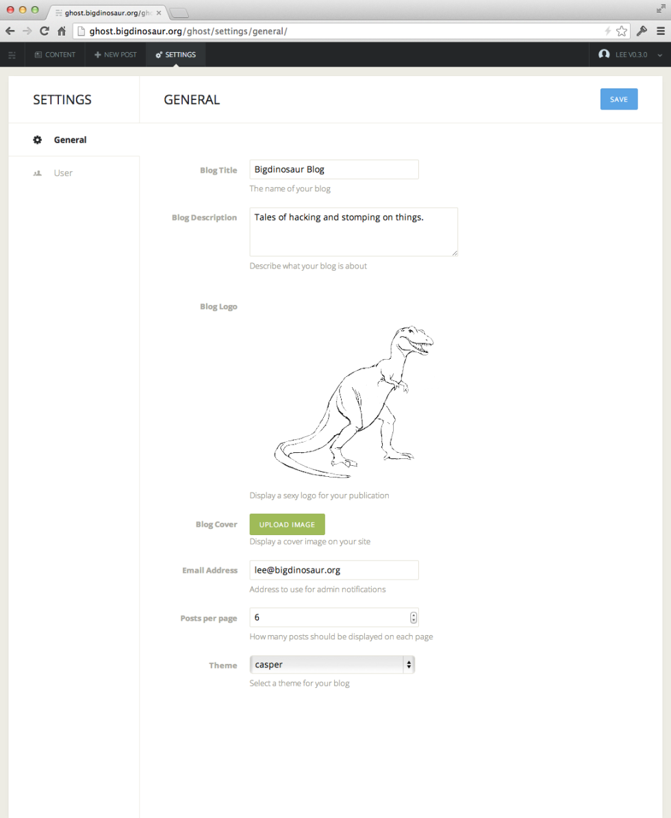 Fancy Node.js-based blogging app Ghost goes live to backers - Ars Technica