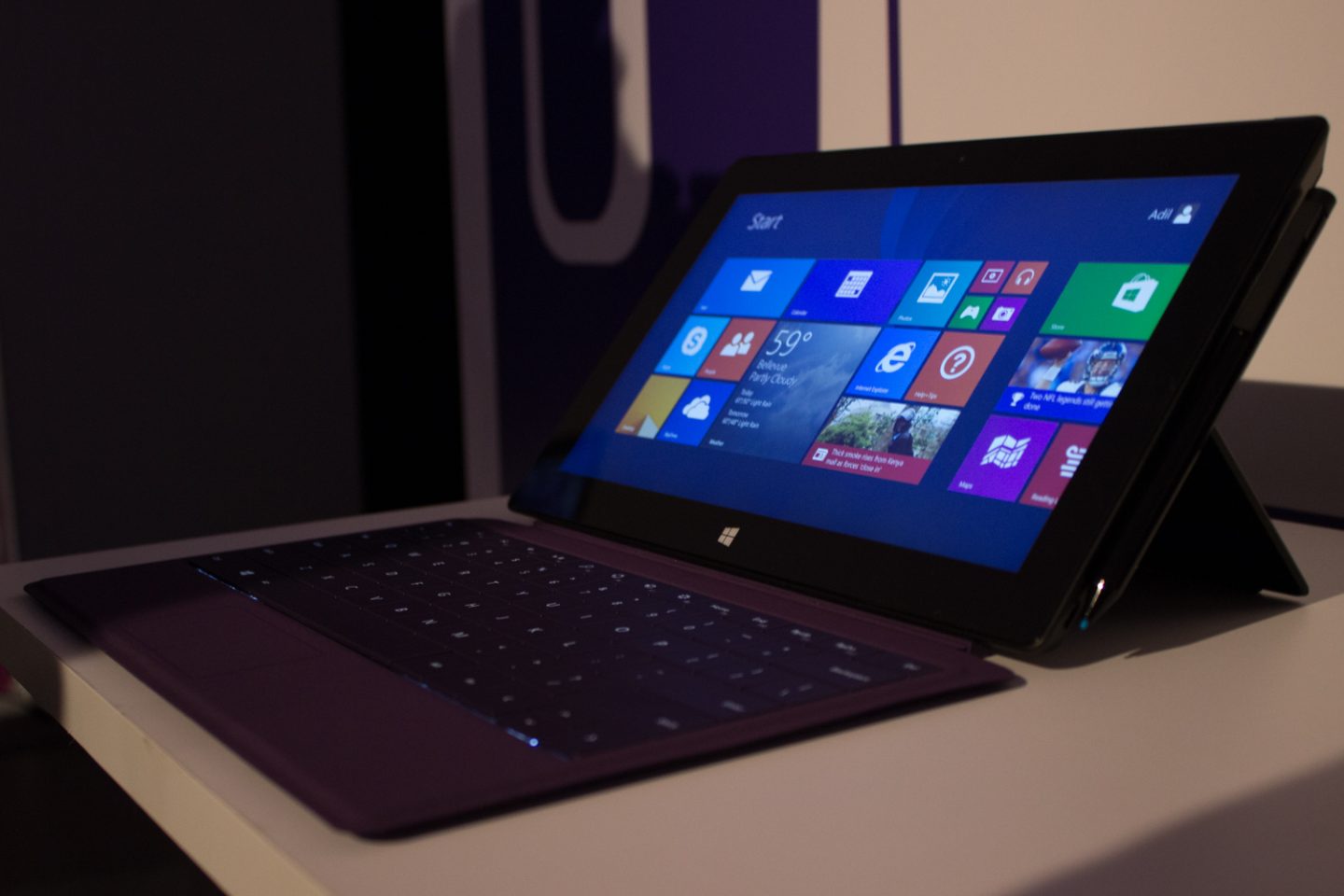 Typing, kickstanding, and folding—first look at the Surface 2 and ...