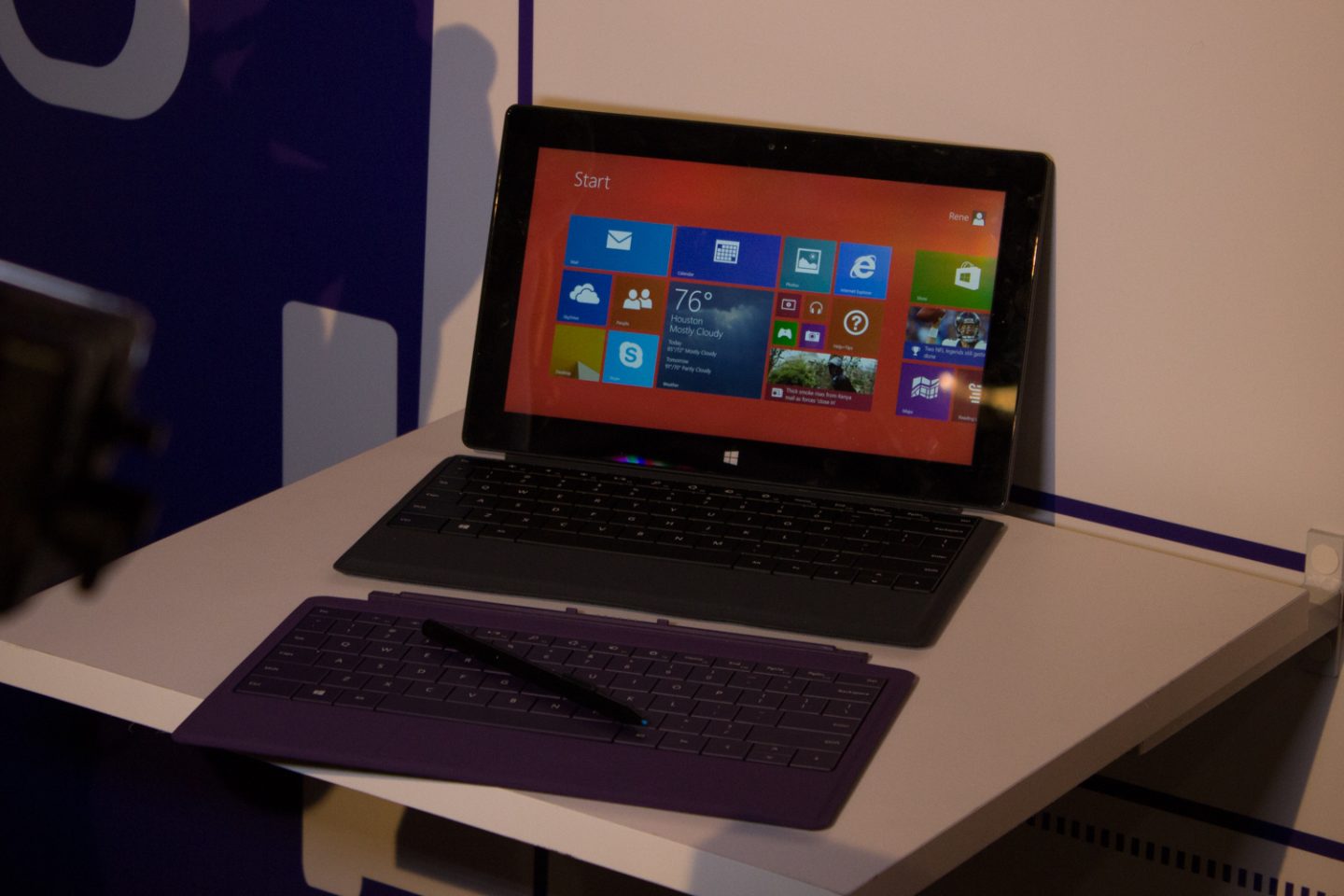 Typing, kickstanding, and folding—first look at the Surface 2 and ...