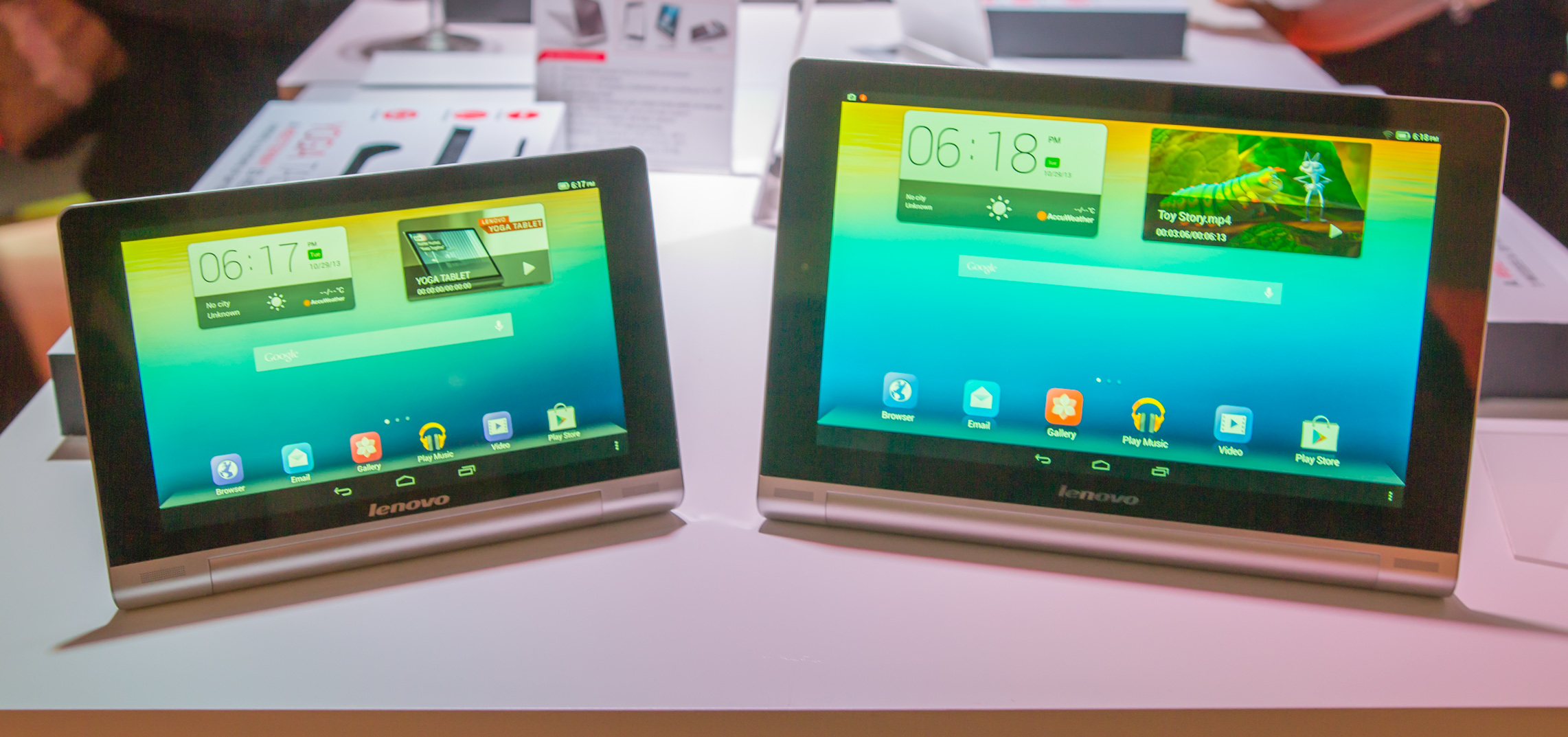 Hands on with the Lenovo Yoga Tablet: lopsided design and 18 hour ...