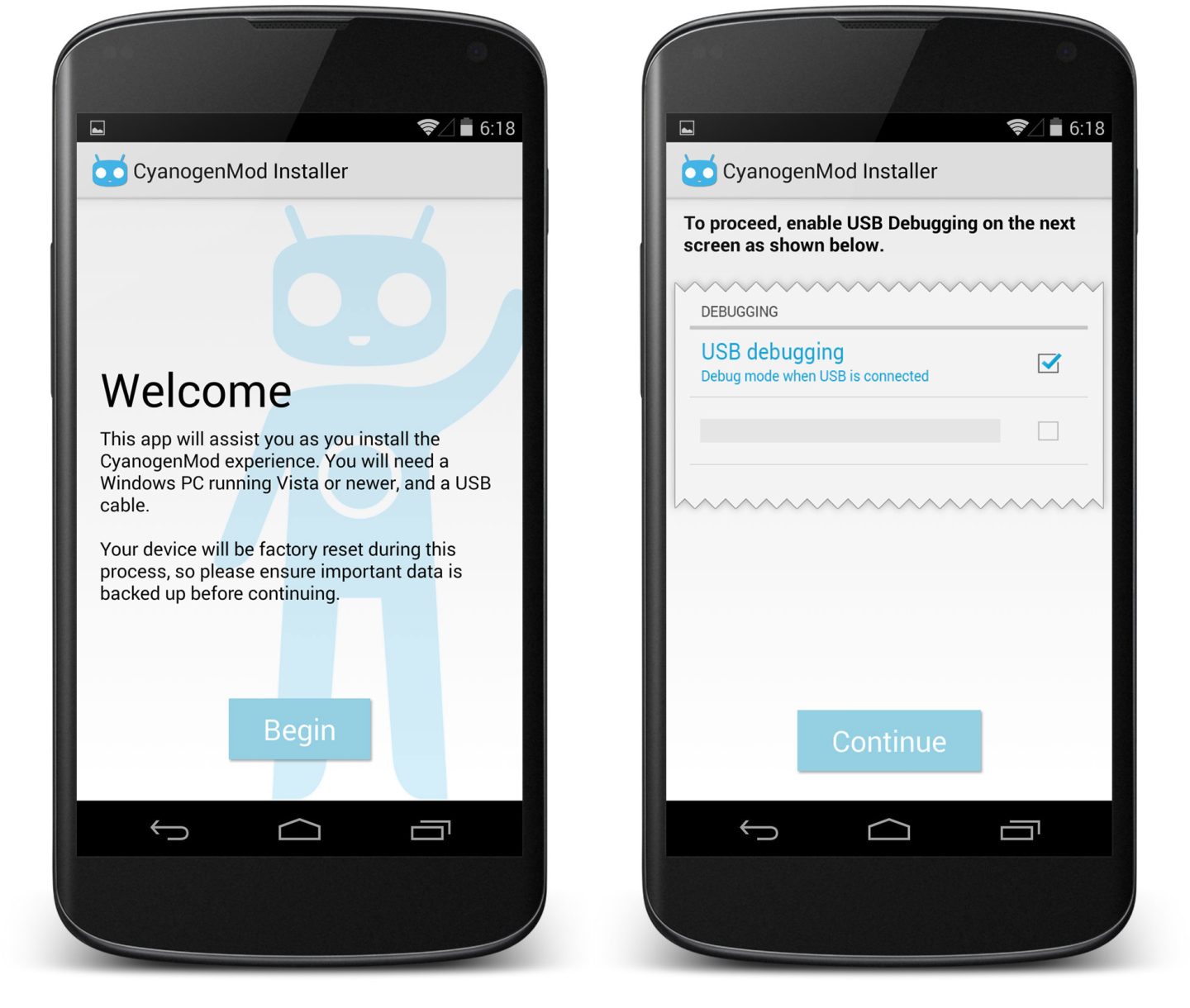 Android ROMs, the easy way: Testing the new CyanogenMod Installer - Ars ...