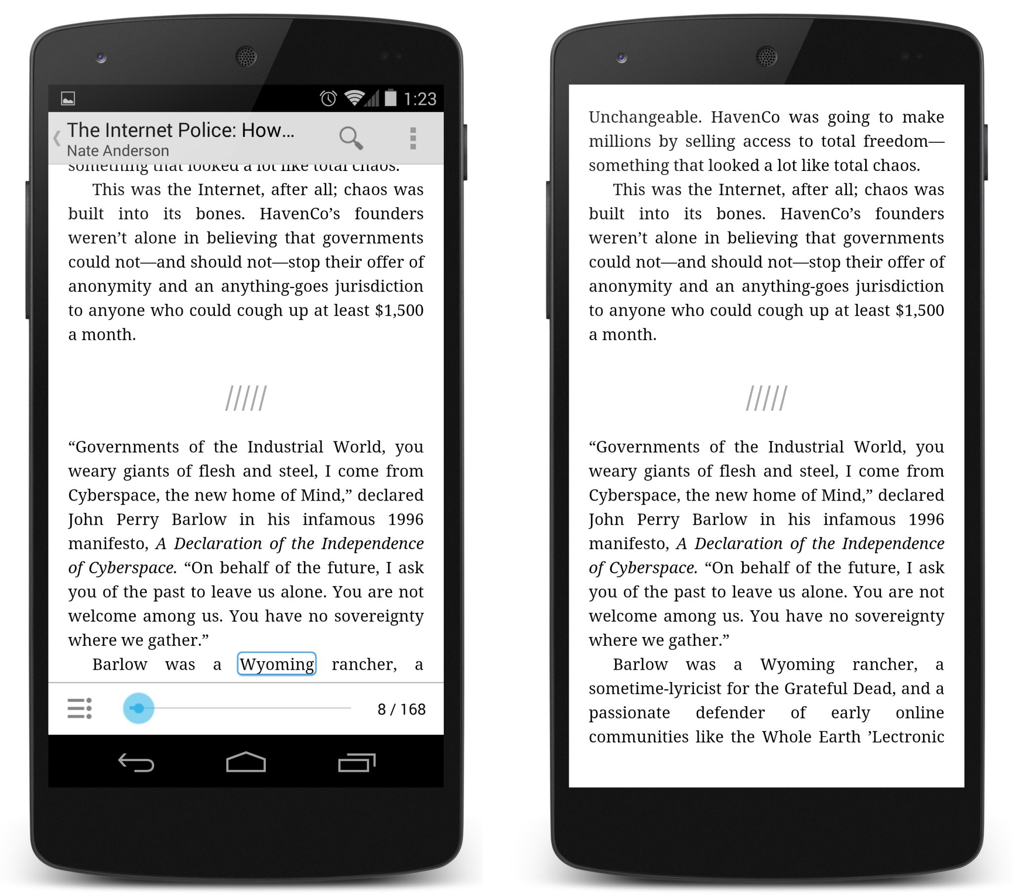 Android 4.4 KitKat, thoroughly reviewed - Ars Technica